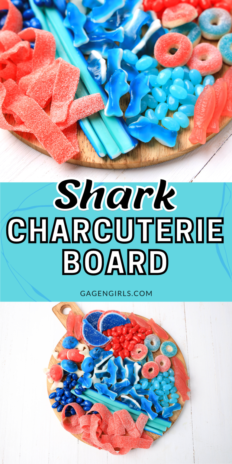 Shark Charcuterie Board - Gagen girls